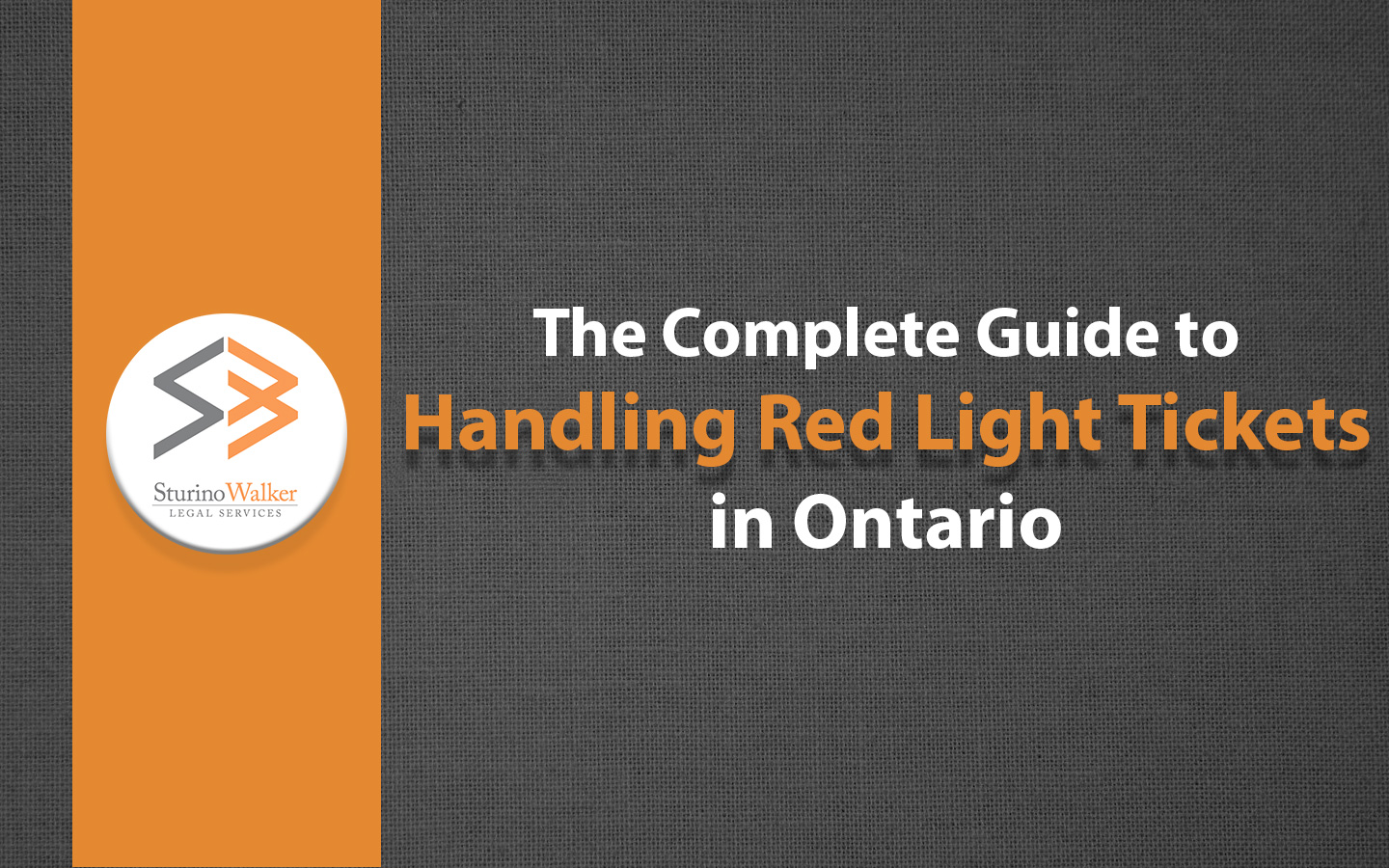 The Complete Guide to Handling Red Light Tickets in Ontario